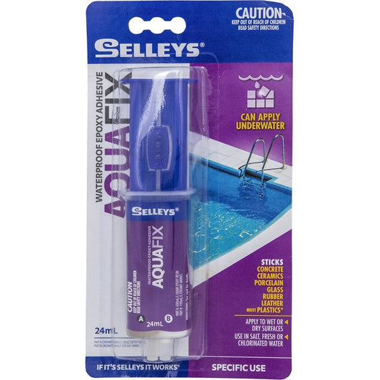 Selleys AquaFix Underwater Adhesive for Pools, etc 24ml | Glues Australia